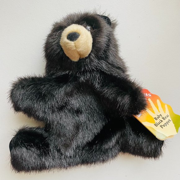 Folkmanis Puppets | Toys | Folkmanis Puppets Baby Black Bear Plush ...